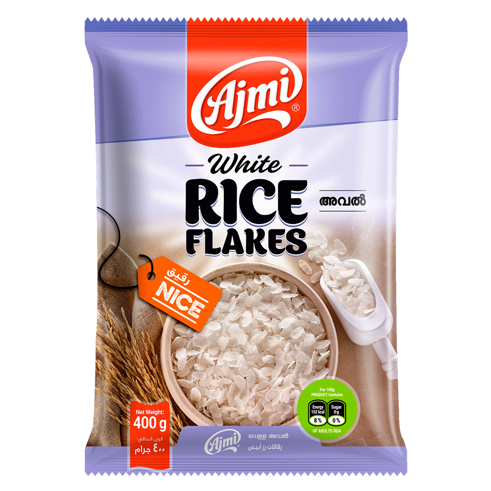 White Rice Flakes - AsiaTech